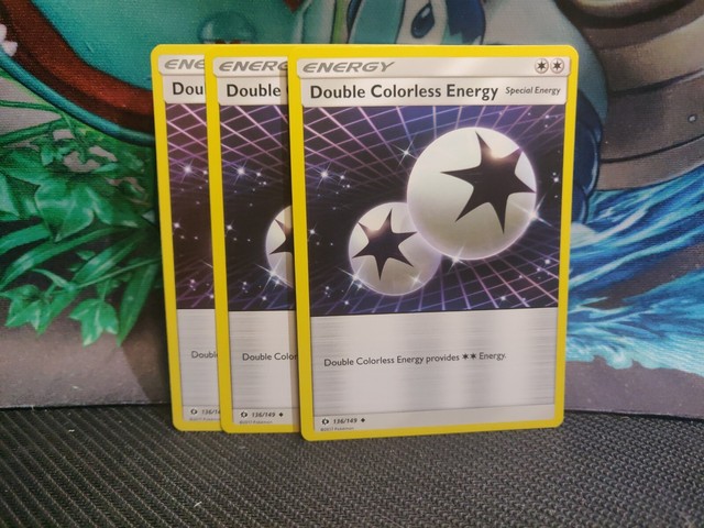 Pokémon TCG Double Colorless Energy Sun & Moon Base Set 136/149 Regular ...