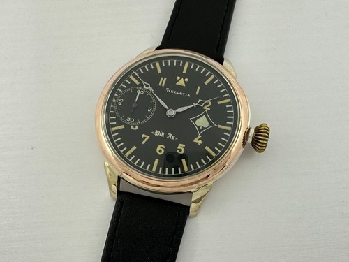 Helvetia Laco Aviator Pik As JG53 Luftwaffe Pilot WW2 Vintage Swiss ...