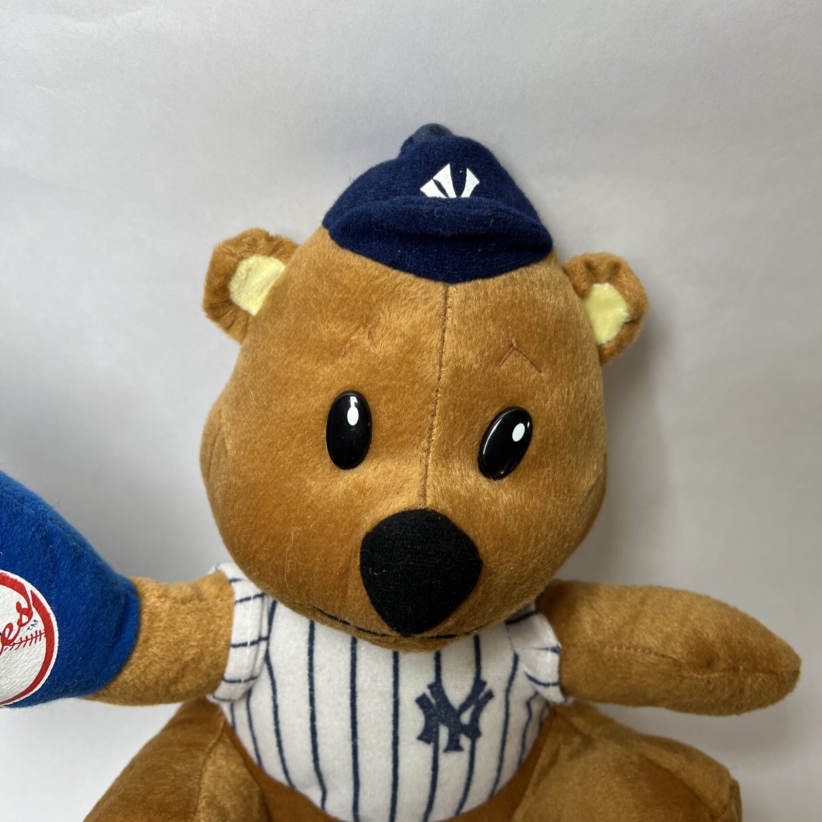 Nanco 11" New York Yankees Bear #1 Fan Official MLB baseball plush toy ...
