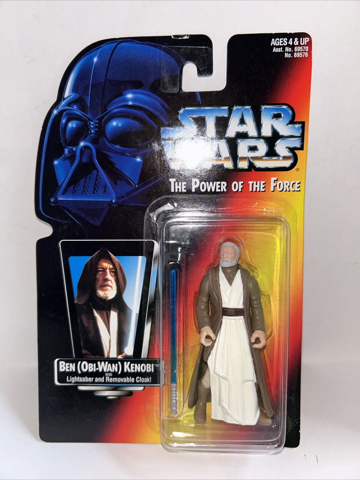 Star Wars Ben (Obi-Wan) Kenobi 3.75" Figure Power of the Force 1995 New ...