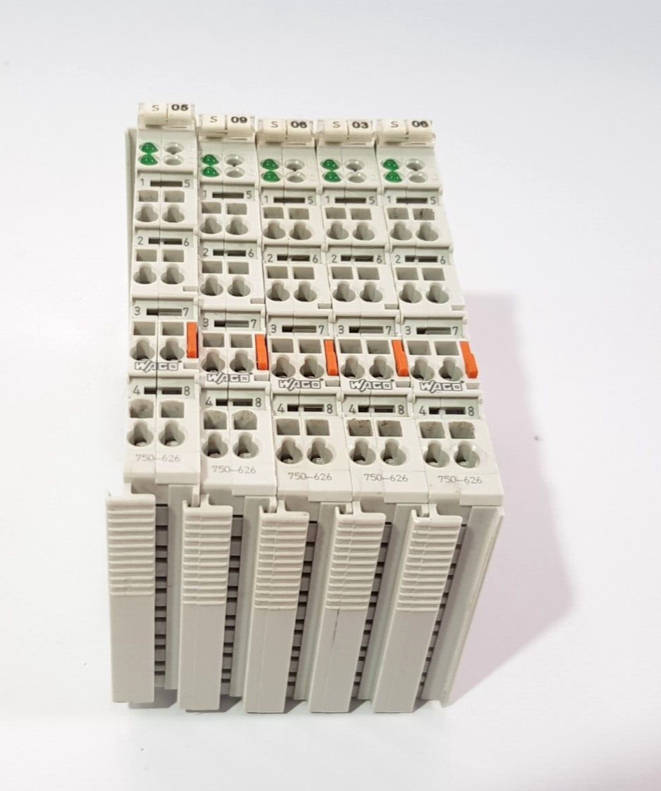 WAGO SUPPLY FILTER 750-626 LOT OF 5 / FAST SHIPPING BY DHL / FEDEX | eBay