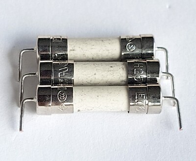 [3pcs]T3.15A Axial Fuse 3.15 Amp T3.15AH antisurge slow blow 20mm ...
