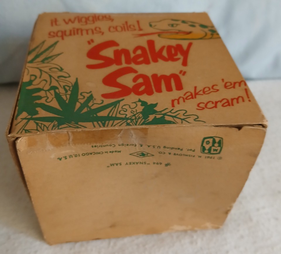 1961 Fishlove SNAKEY SAM IN BOX - Monster Mail Order Item | eBay