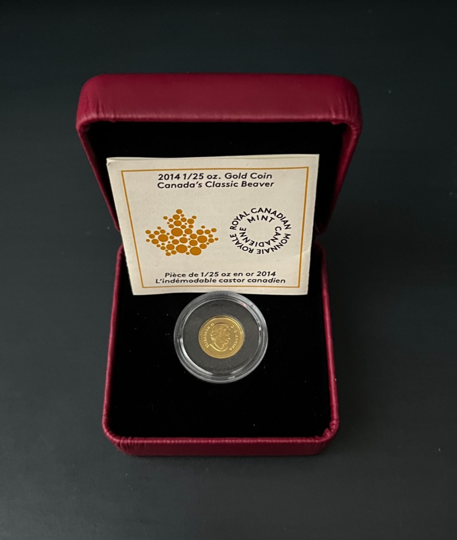 2014 50c Canada's Classic Beaver - Pure Gold Coin | eBay