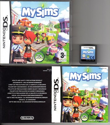 Jeu Nintendo DS ( 2DS / 3DS ) MySims / My Sims 3+ avec Notice en VF | eBay