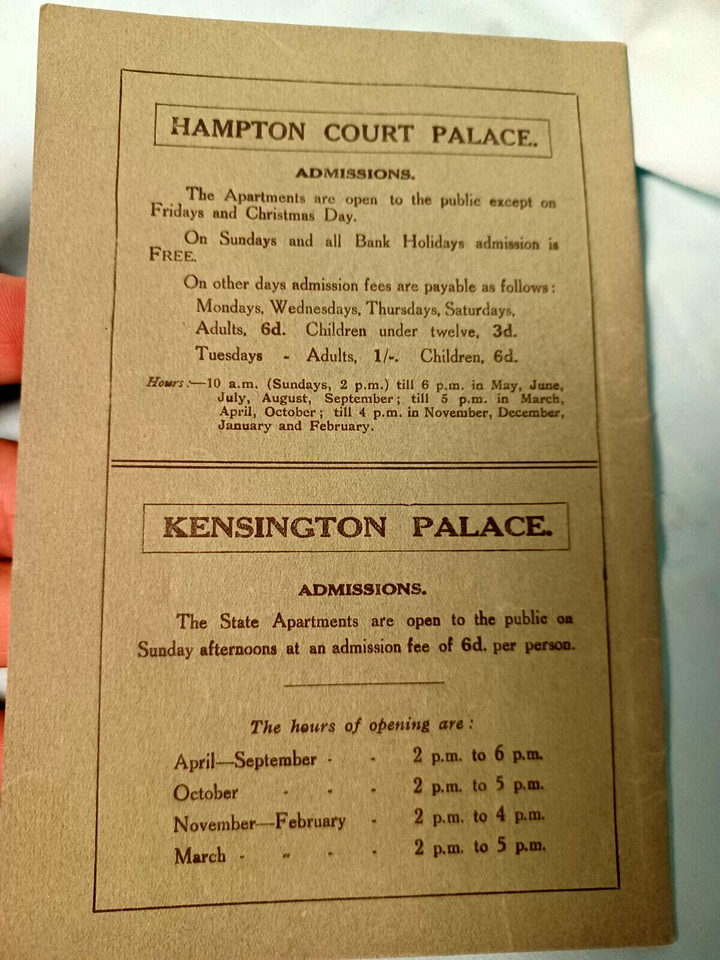 LONDON TOWER England HISTORICAL Tour GUIDE Book 1925 | eBay