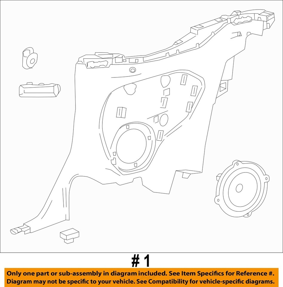 GM OEM 16-23 Camaro Quarter Panel Interior Trim-Lower Qtr Trim 84598794 ...
