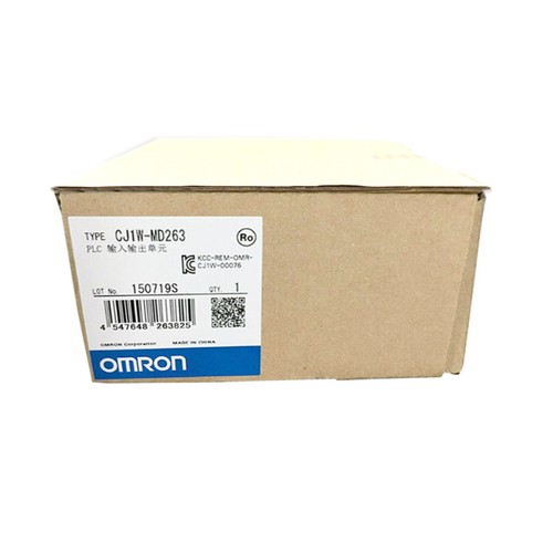 NEW Omron CJ1W-MD263 PLC Mix I/O, 32 IN, 32 OUT 24DC MIL Term Block | eBay