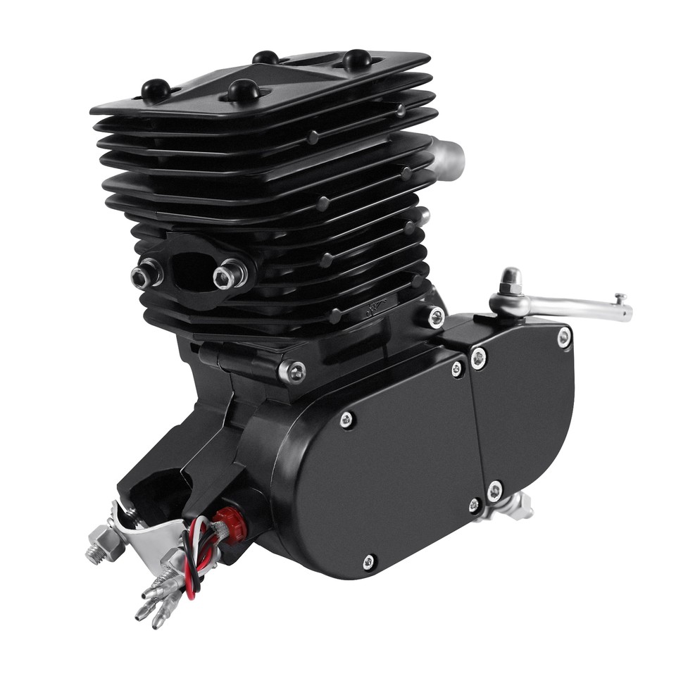 110cc Bicycle Motor Kit 2 Stroke Bike Motorized Petrol Gas Engine Set ...