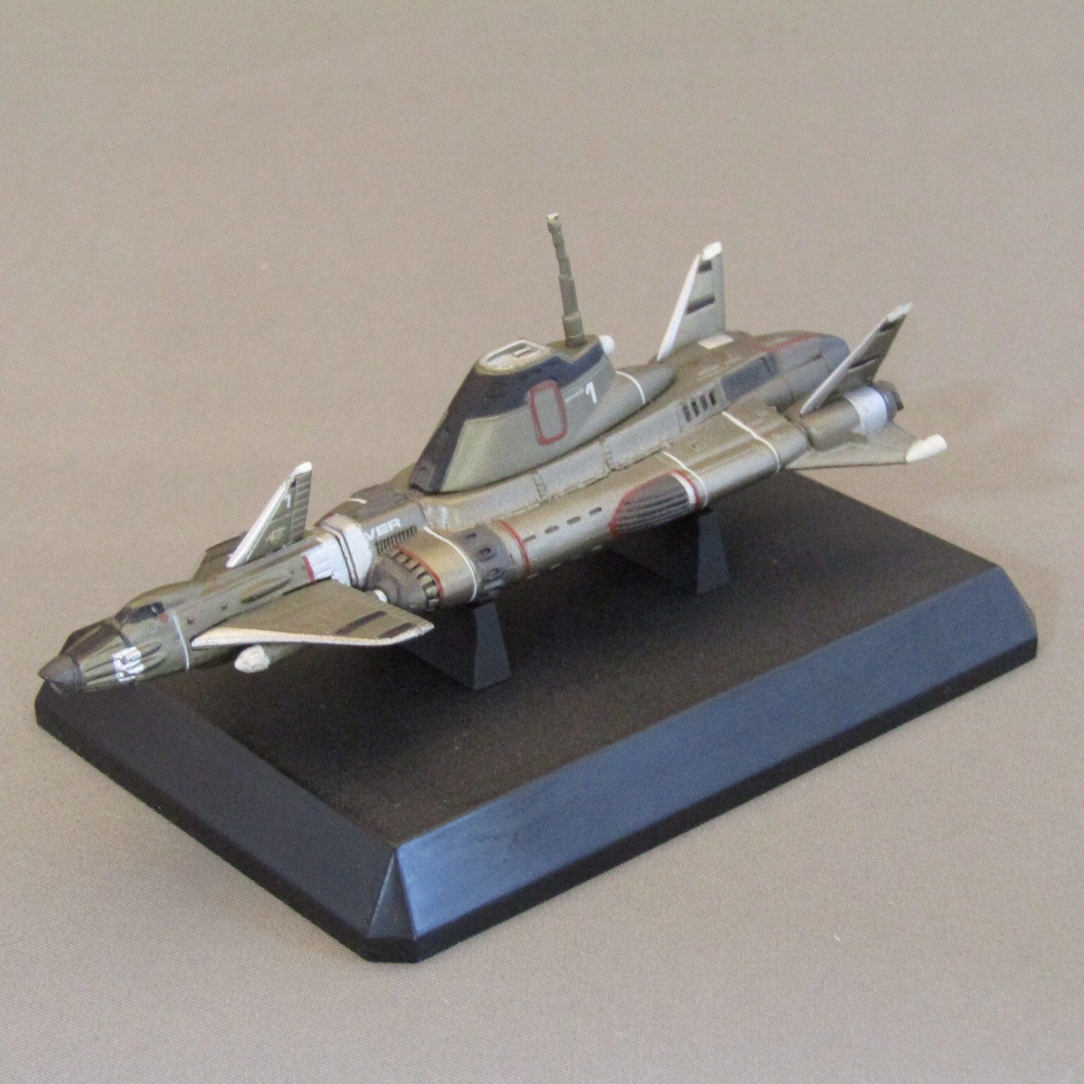 SHADO UFO Skydiver Konami Mini Figure SF Movie Selection Detailed In ...