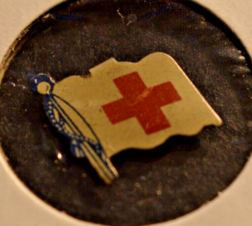 Ca. 1919 Metal WW1 Red Cross Lapel Pin 27a | eBay