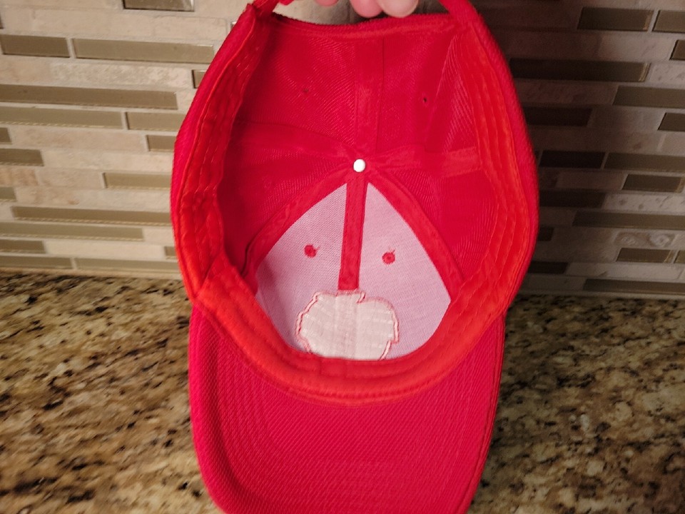 Redds Apple Ale Hat Cap Mens One Size Red Strapback Adjustable | eBay UK