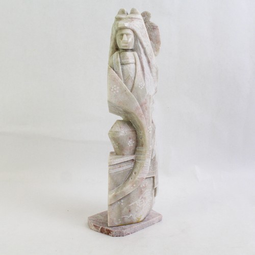 Ruby's Inn Native American Carved Marble Statue 10" Tall | eBay Australia