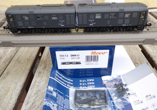 Roco 70113 H0 Diesel-Electric Double Lok D311.01-V 188 Dwm Epoch 2 LED ...