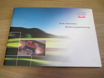 Bedienungsanleitung TELEMATIK Audi A6 4B Betriebsanleitung Anleitung ...