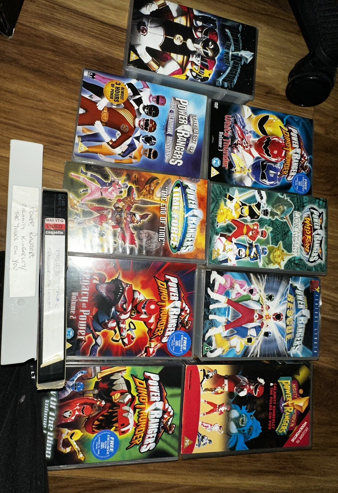 Power Ranger VHS & DVD Collection | eBay UK