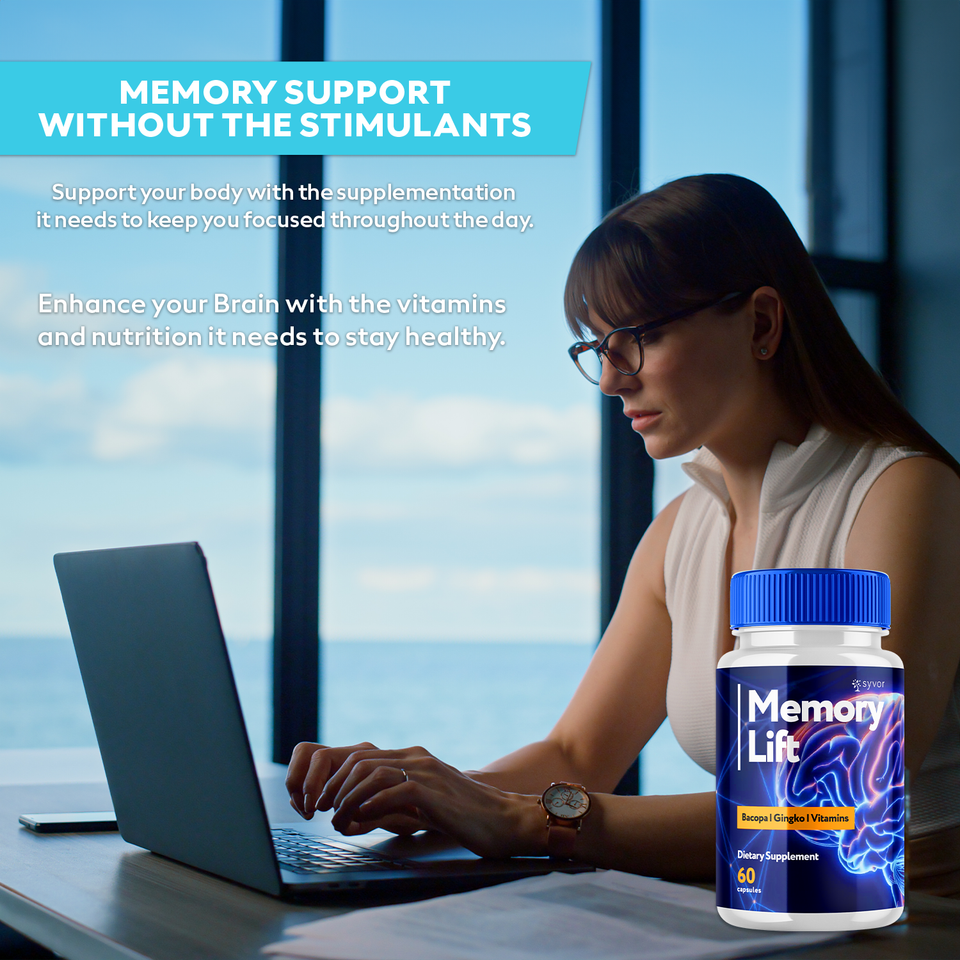 Memory Lift Brain Maximum Support Supplement Pills Advanced Formula 300 ...