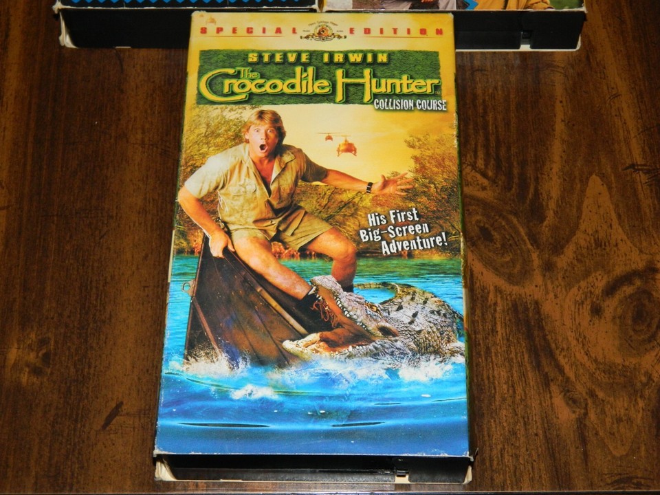 Lot of 5 Vintage VHS Tapes Animals Kratts Creatures Jack Hanna Crocodile Hunter | eBay