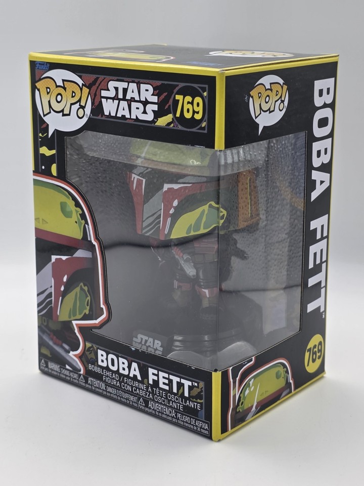 Star Wars: The Book of Boba Fett (Retro) Funko Pop #769 Vinyl Figure ...