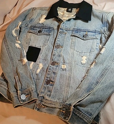 Puma X XO The Weeknd Denim Jacket RARE In Excellent Condition! Size US ...