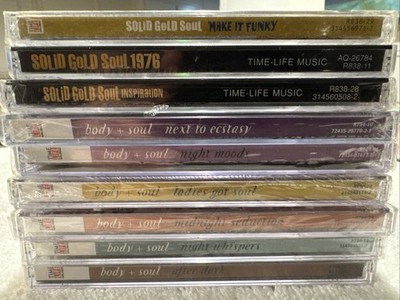 BODY + SOUL And Solid Gold Soul CD Lot Of 9 : Time Life All Are New ...
