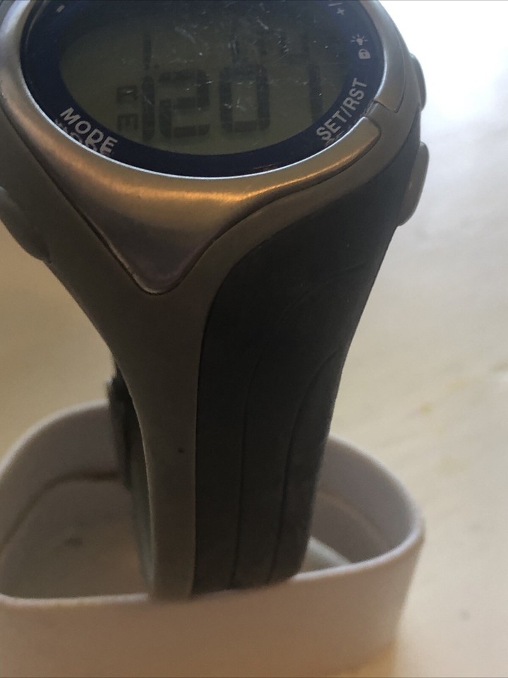 OMRON MODEL #HR 210, HEART RATE MONITOR DIGITAL Watch NEW BATTERY | eBay