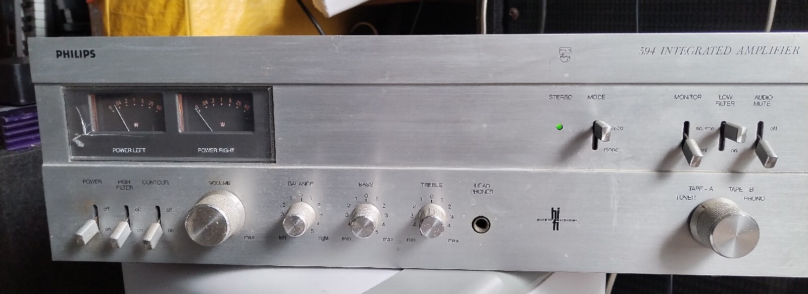 Ampli Philips 594 Integrated amplifier. Classic Vintage 1978 | eBay UK