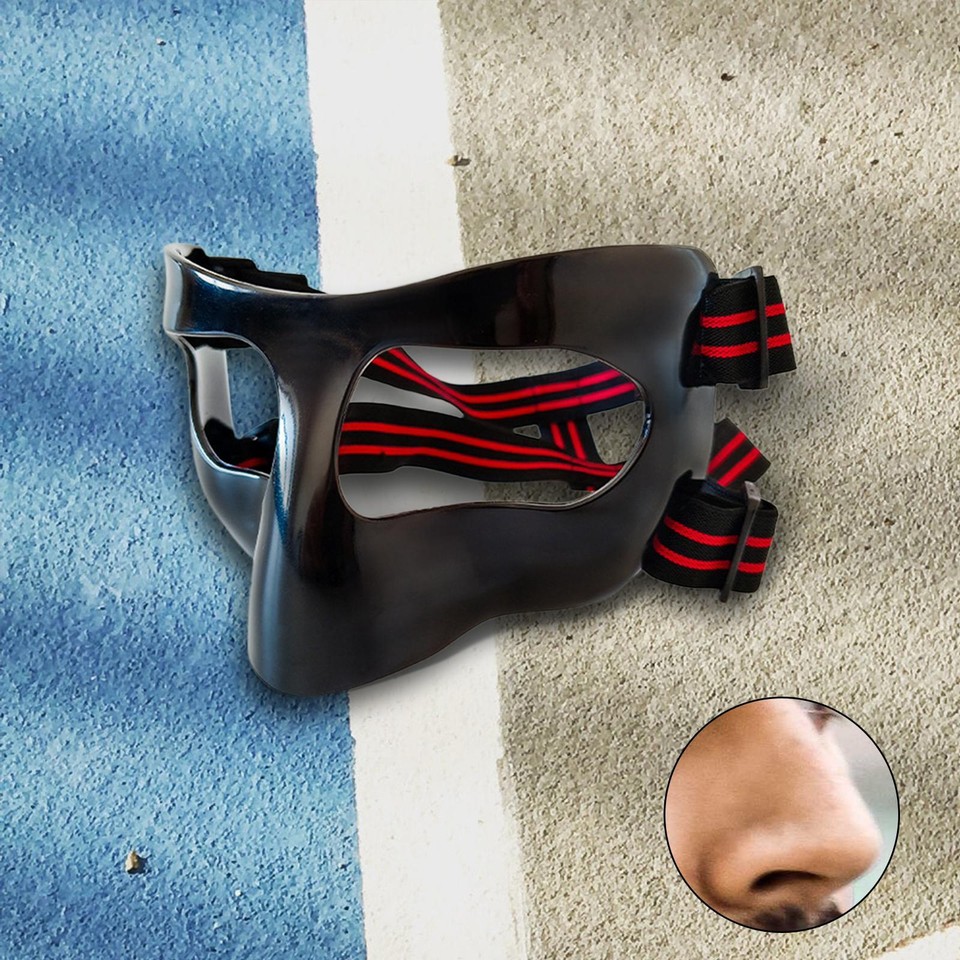 Basketball Mask Face Shield with Padding Elastic Strap Nose Protection ...