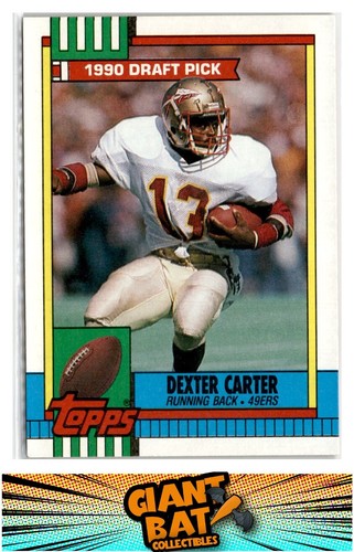 1990 Topps #6 Dexter Carter | eBay