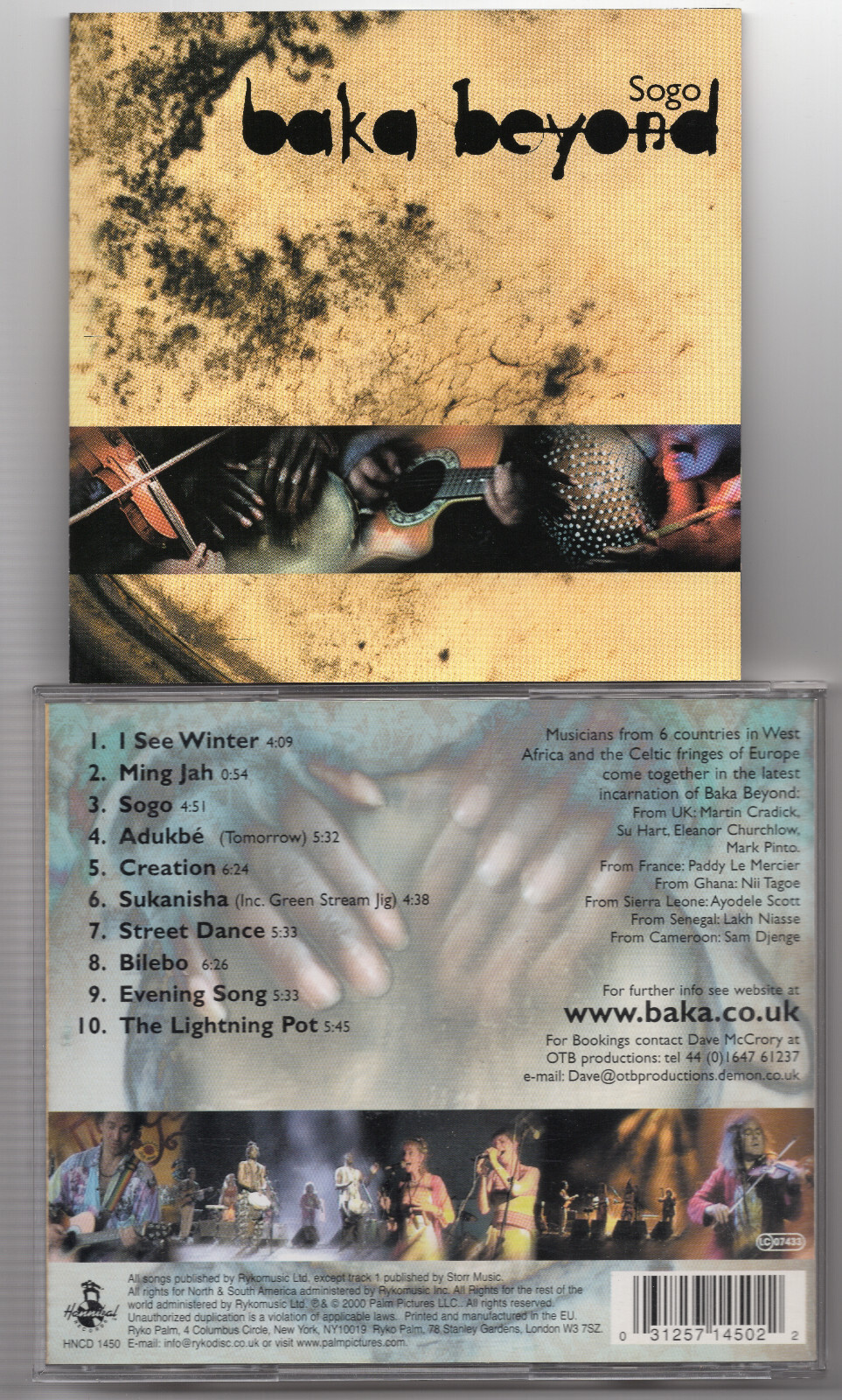 Baka Beyond - Sogo, Martin Cradick/West African musicians Hannibal ...