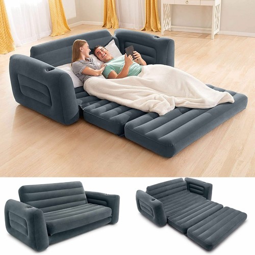 Sofa Bed Sleeper Queen Size Inflatable Air Folding Futon Convertible ...