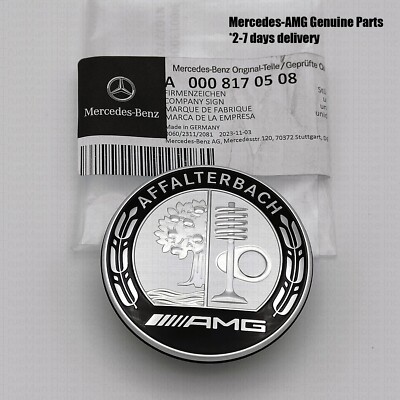 Genuine Mercedes-AMG Affalterbach X167 Engine Hood Emblem / Badge ...