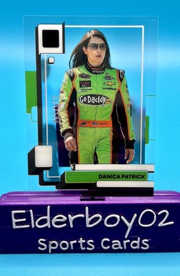 Danica Patrick /100 Clearly Donruss Red 2023 Panini Chronicles Racing ...
