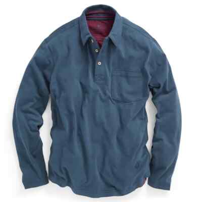 Territory Ahead Top-Drawer Pullover Jersey Polo Sweater Men's Medium ...