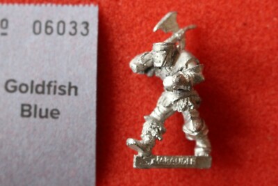 Citadel F5 Chaos Marauder Dorgar the Doomed Warhammer Metal Games ...