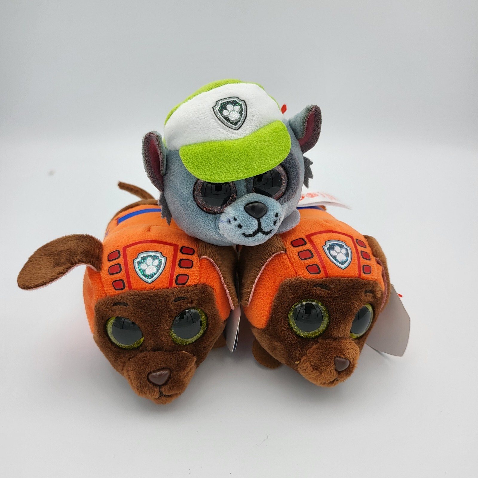 Ty Beanie Boos Teeny Tys 4" Paw Patrol ROCKY ZUMA Stackable Plush ...
