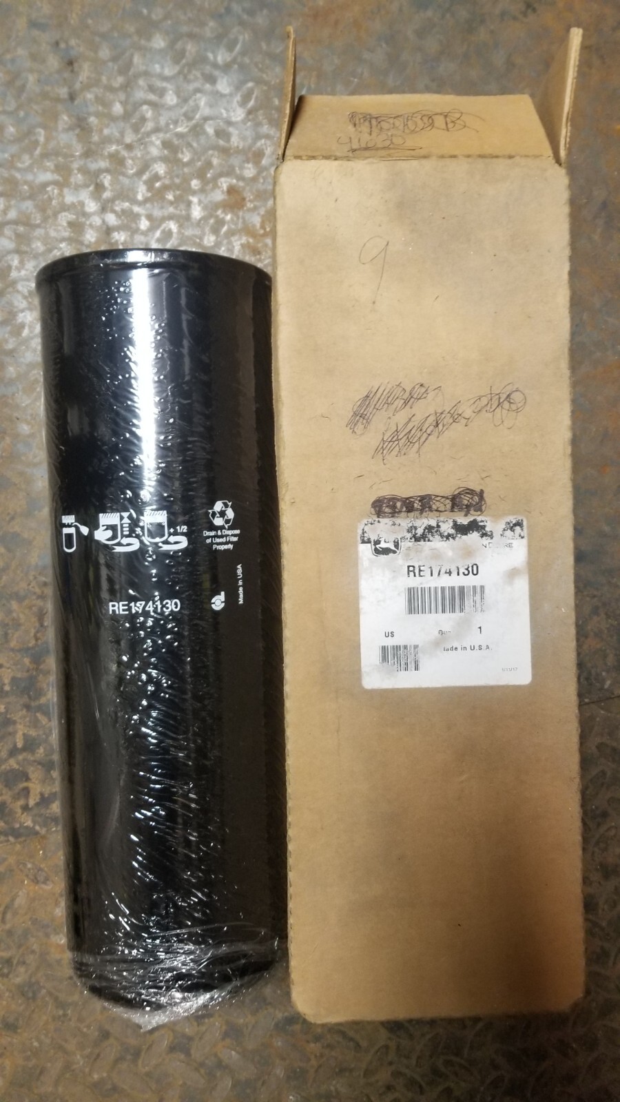 JOHN-DEERE RE174130 - cross reference oil filters | oilfilter ...
