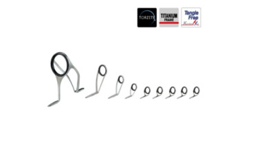 Fuji Titanium Torzite Guide Set T-RVTG 25FH9 Custom Rod Building Rod ...