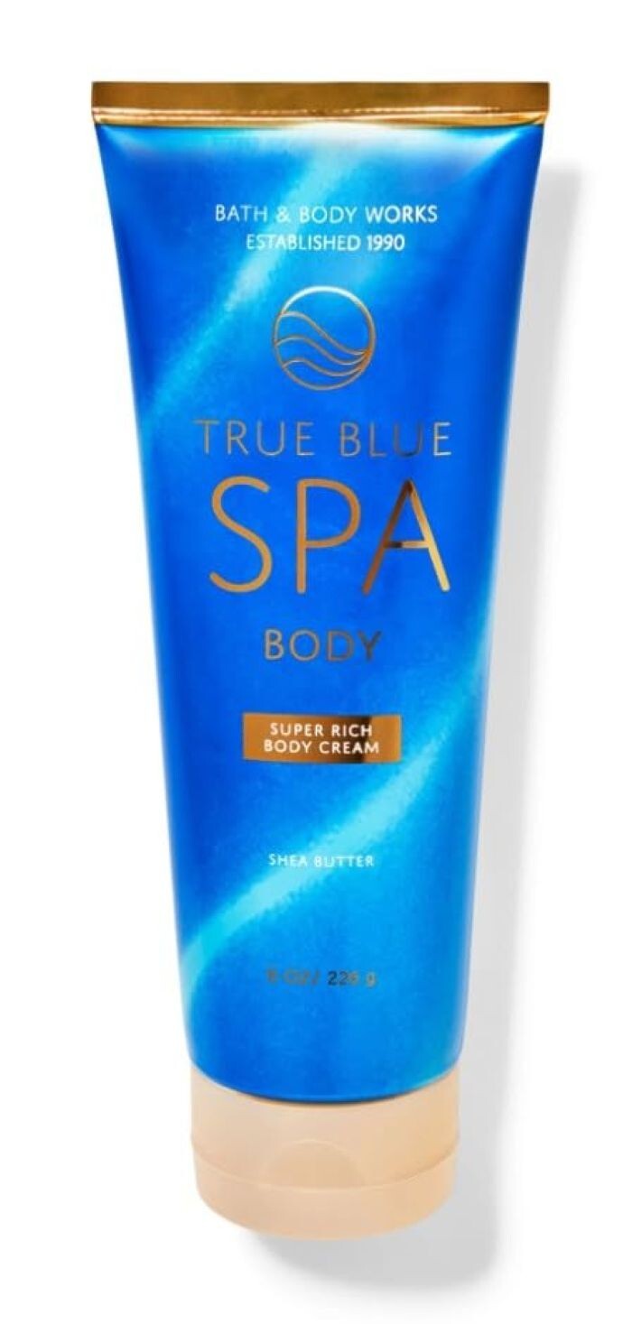 Bath and Body Works True Blue Spa Super Rich Body Cream NEW 8oz | eBay