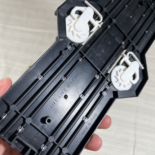 2 Vintage Life Like Racing Slot Car 9" Lap Counter Track No Broken Ends ...