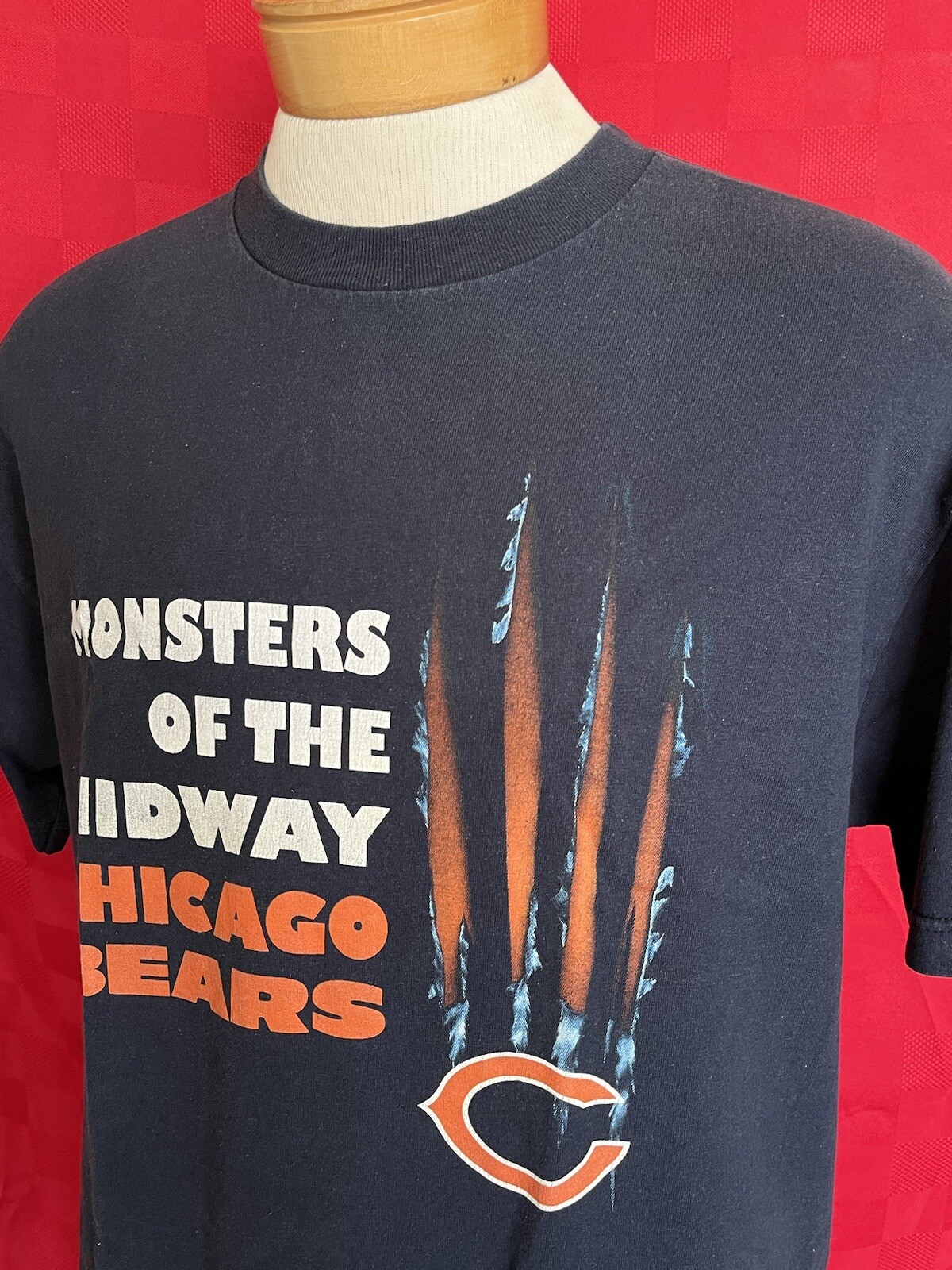 VINTAGE 1990s Chicago Bears Monsters of the Midway Sh… - Gem
