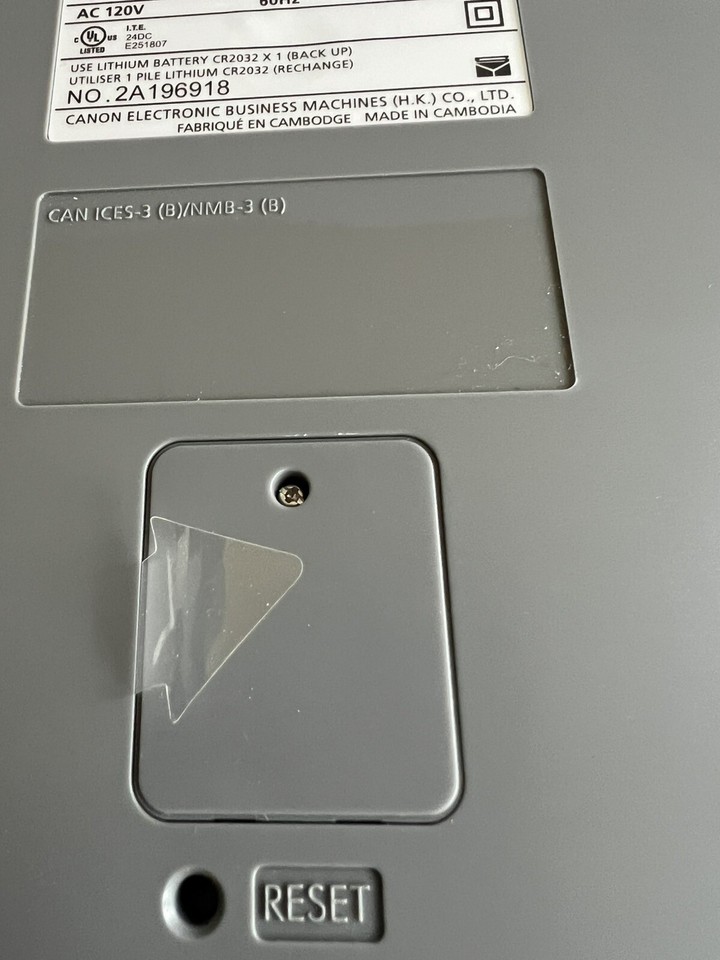 New Canon MP11DX -2 MP-11DX II MP-11DX-2 Printing Calculator No pkg | eBay