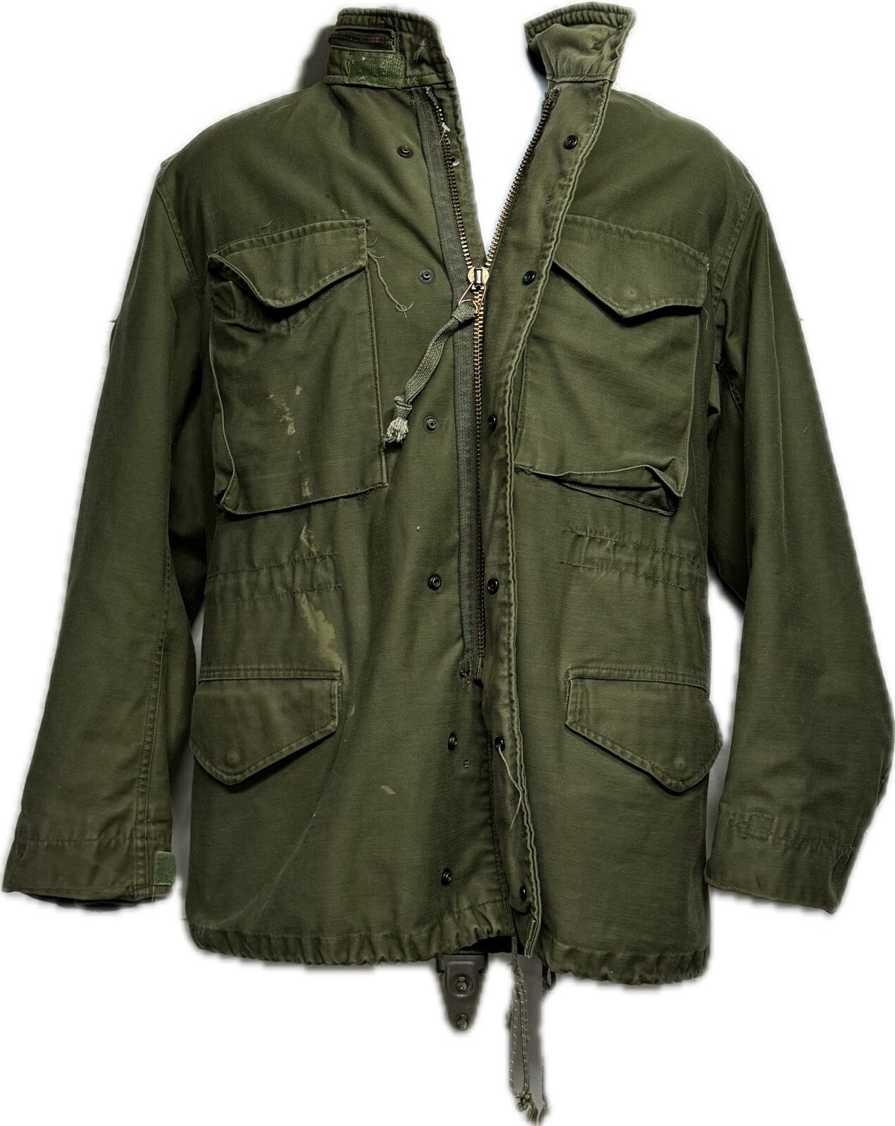 Vintage Cold Weather Field Jacket -US Army Style , M-65 Type - Small | eBay