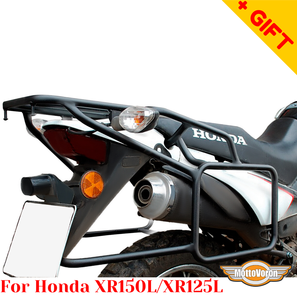 For Honda XR 150 L rack luggage system XR125 L side carrier for soft ...