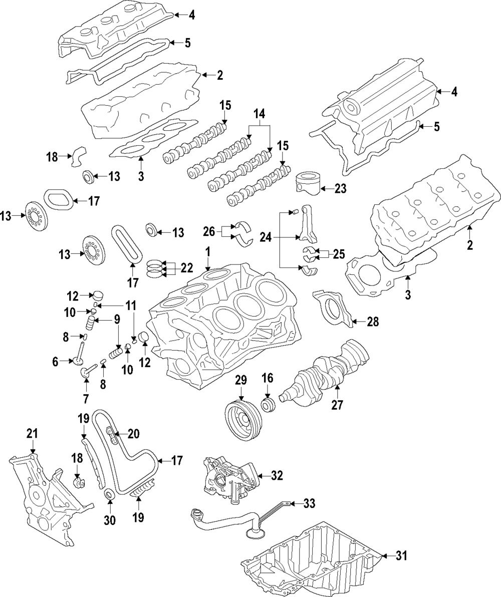 Genuine Ford Camshaft AT4Z-6250-G for sale online | eBay