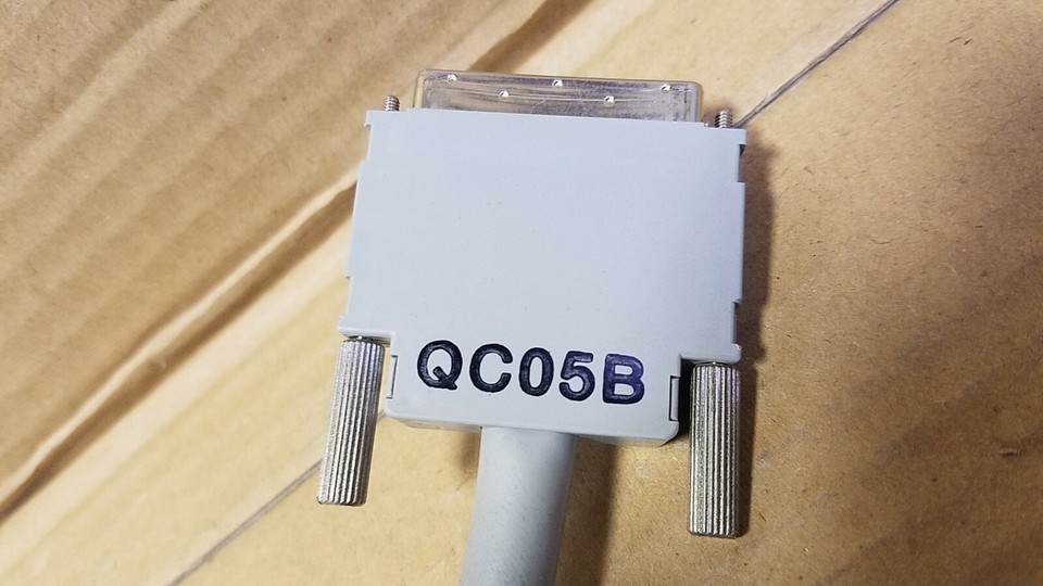 MITSUBISHI ELECTRIC #QC05B EXPANSION CABLE (21” LONG END TO END) K108 ...