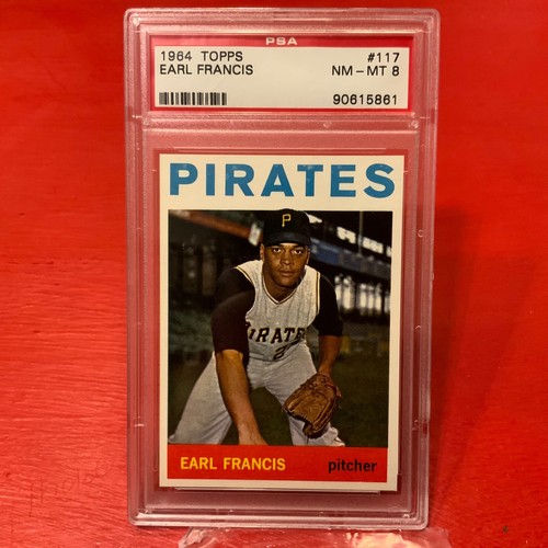 1964 Topps Earl Francis #117 *Pirates* PSA 8 NM-MT | eBay