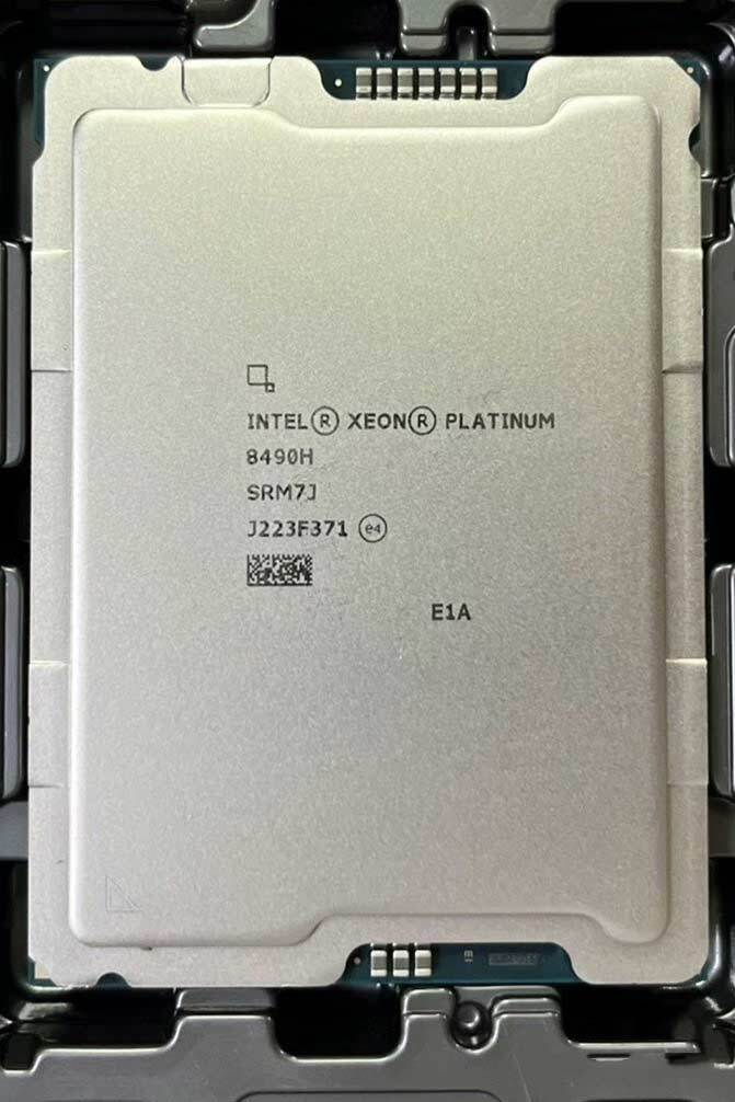 Intel Xeon Platinum 8490H (QS) 60C/120T 1.9-2.9GHz LGA4677 CPU ...
