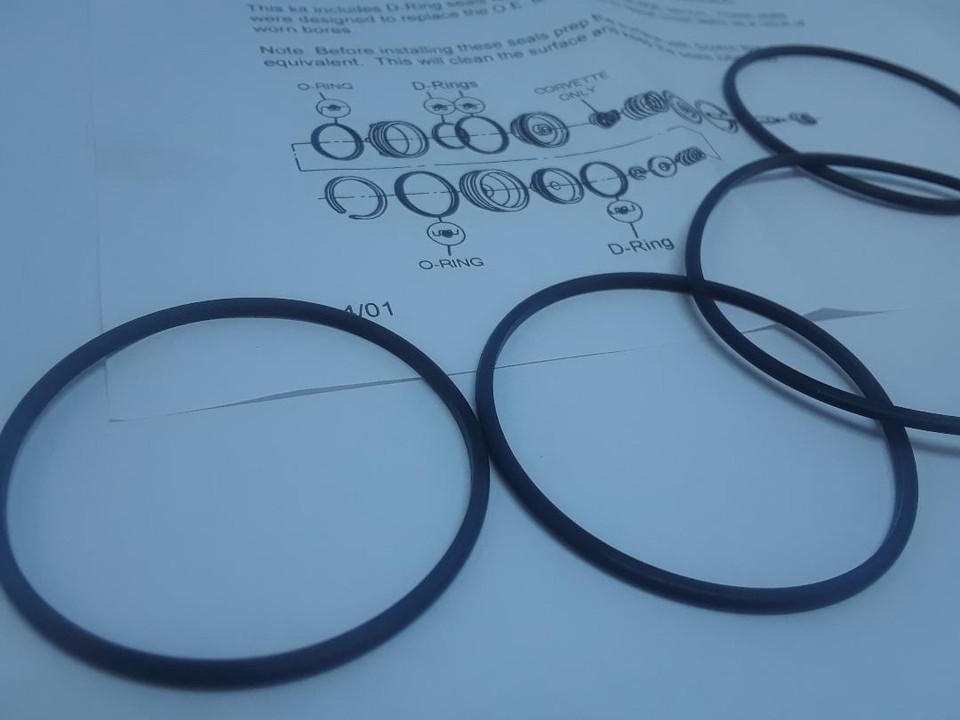 . 4l60e 700r4 Sealing Rings Servo O-rings D- Rings Servo Rings D Rings ...