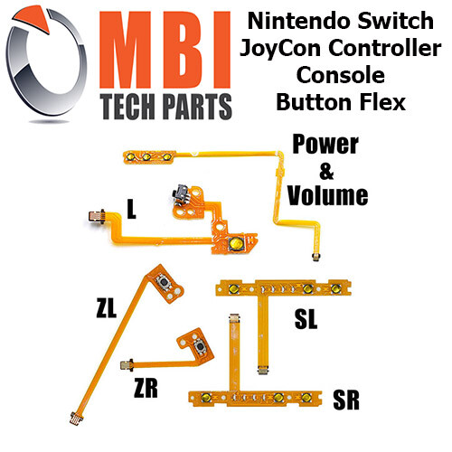 Nintendo Switch ZR ZL L SL SR Button Ribbon Flex Power Volume Joy-Con ...
